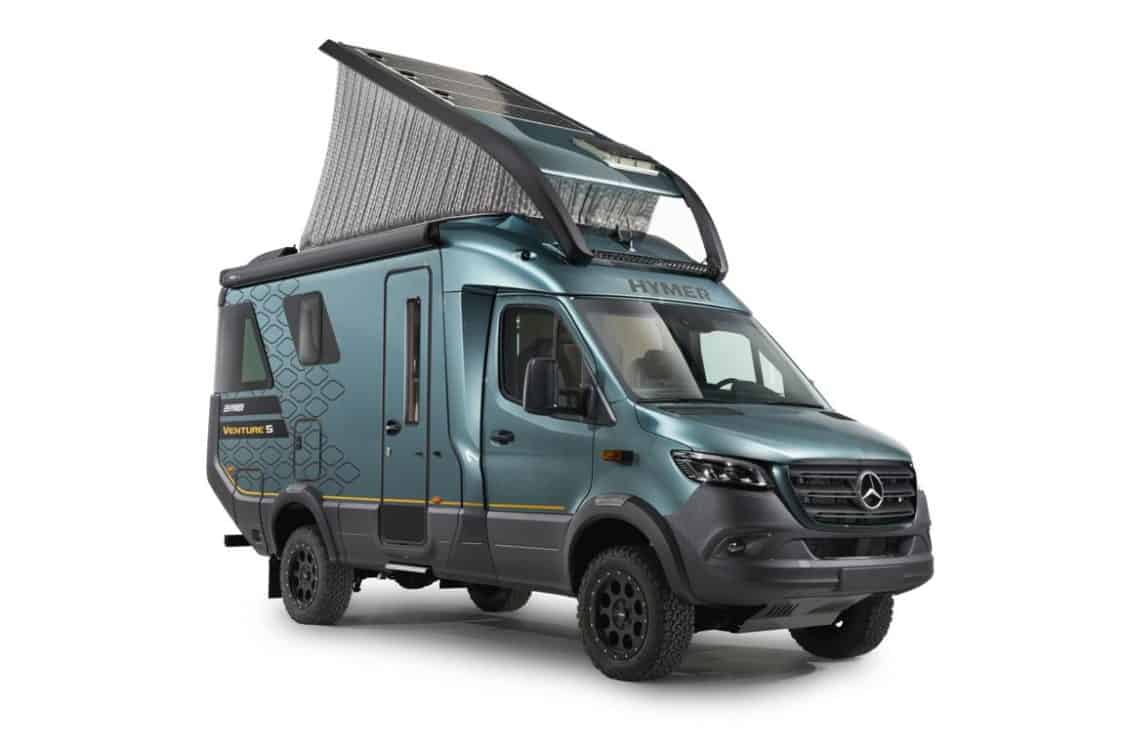 Hymer Venture S Solar-powered Sprinter RV