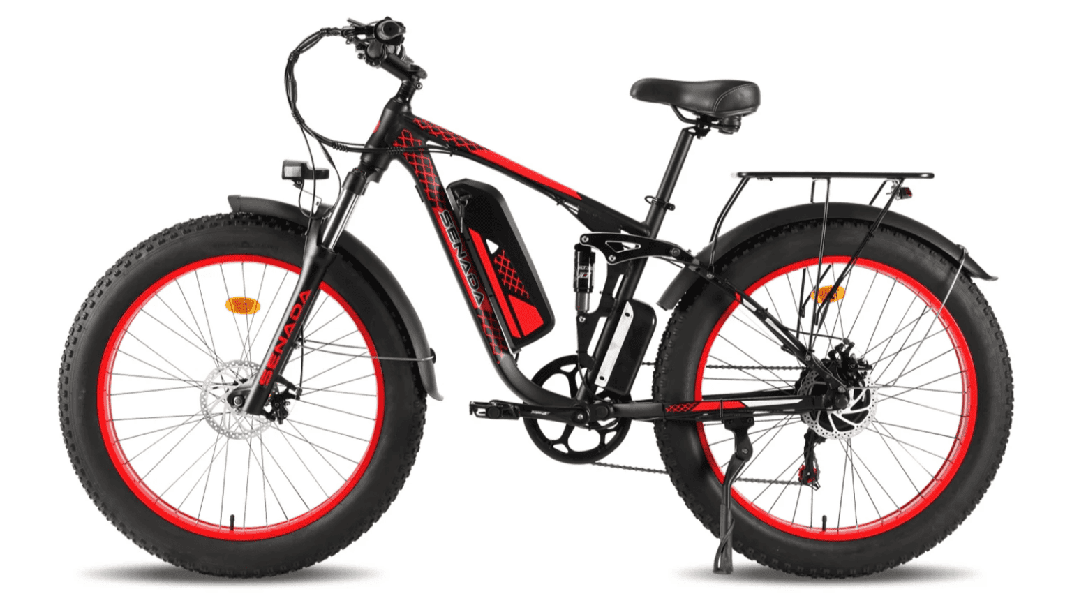 The Senada VIPER Softail Electric Mountain Bike: Conquer Any Terrain ...