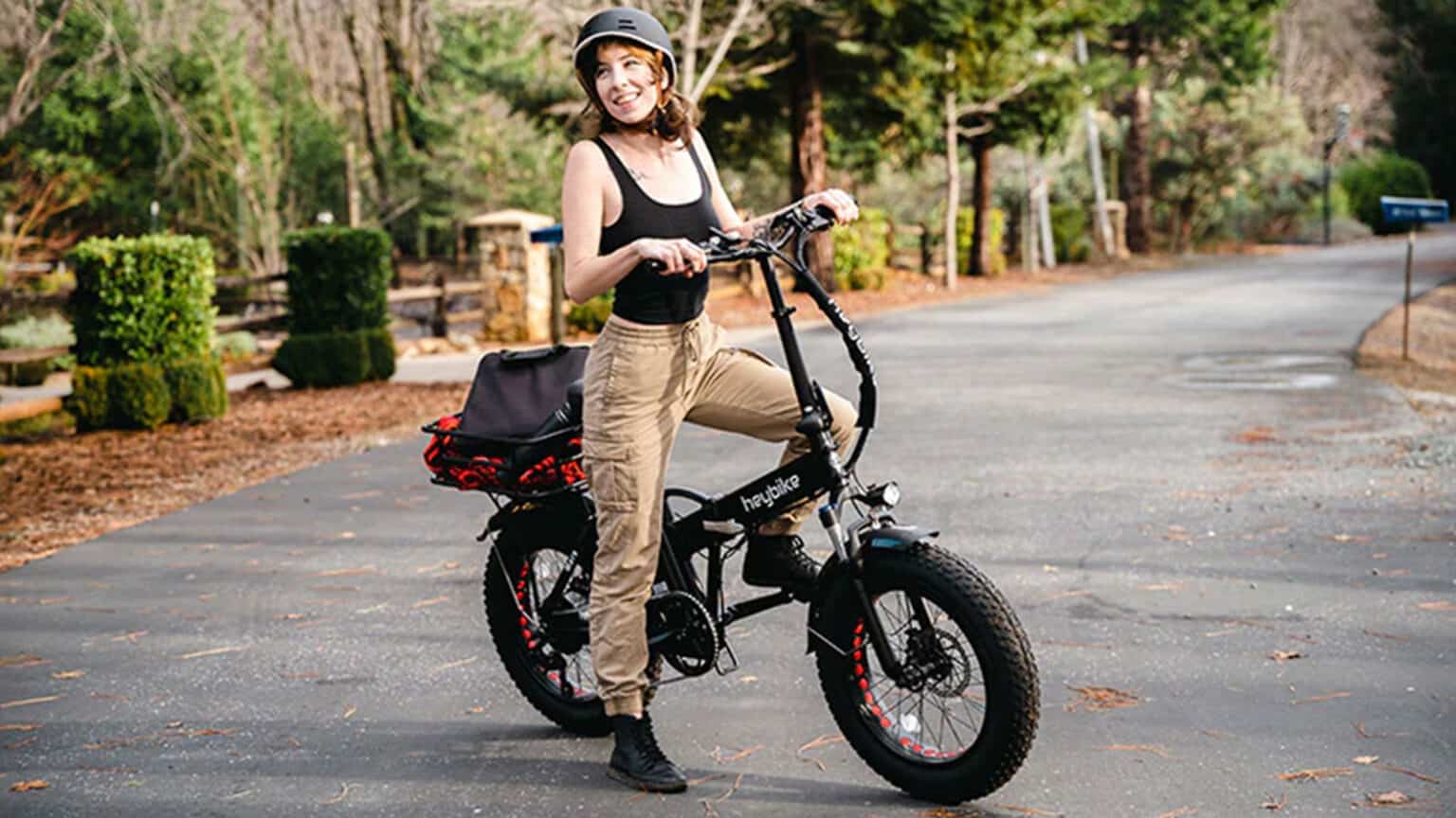 The Comfortable and Rugged Heybike Mars All-Terrain Folding E-Bike