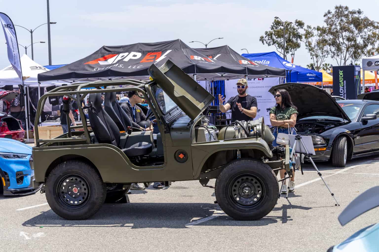 Drag Races to Electric Sparks: Kyle Meziere's 1953 Jeep Willys M38a1