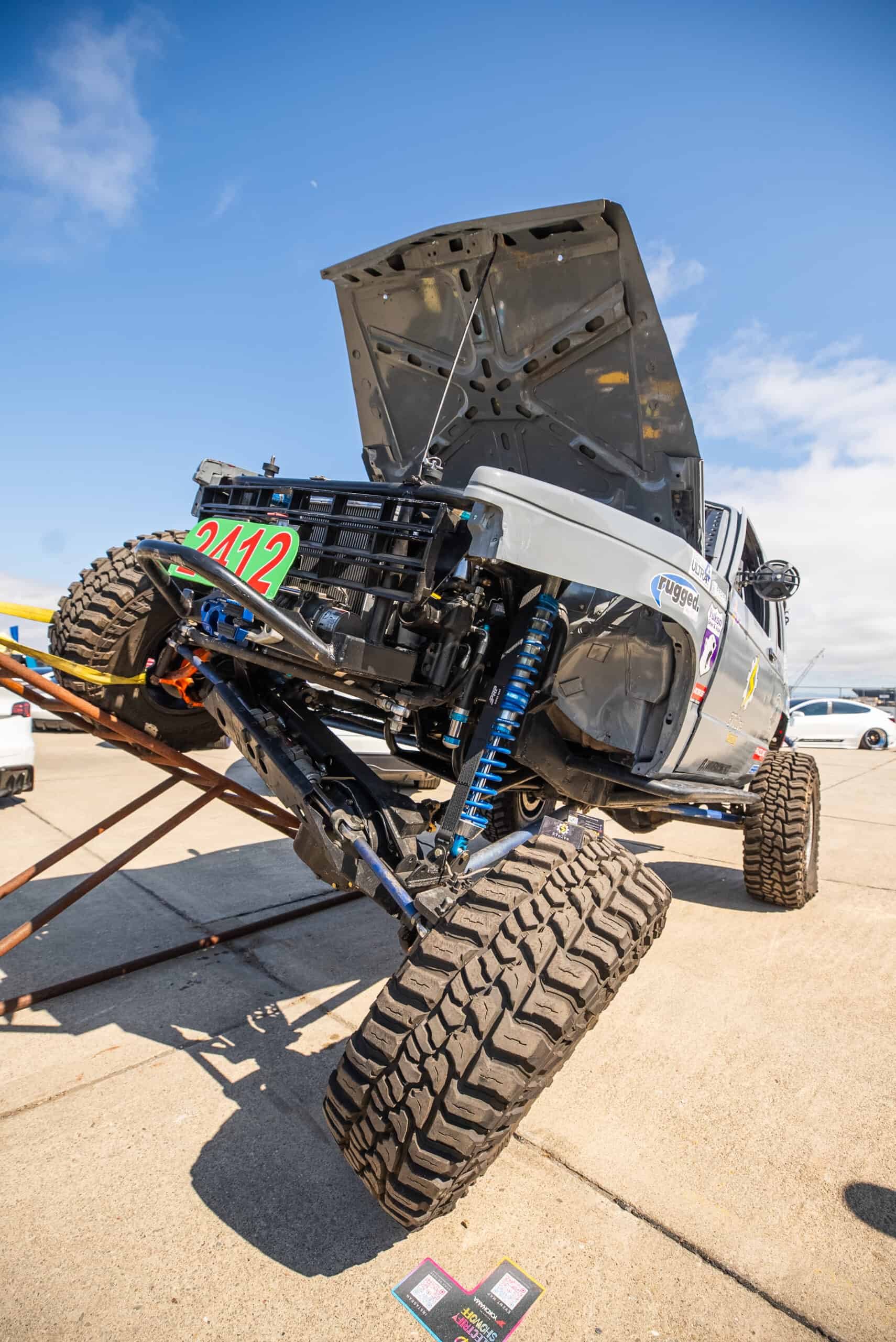 1983 Chevy S10 Tesla Swapped EV Truck Claims Dual Awards