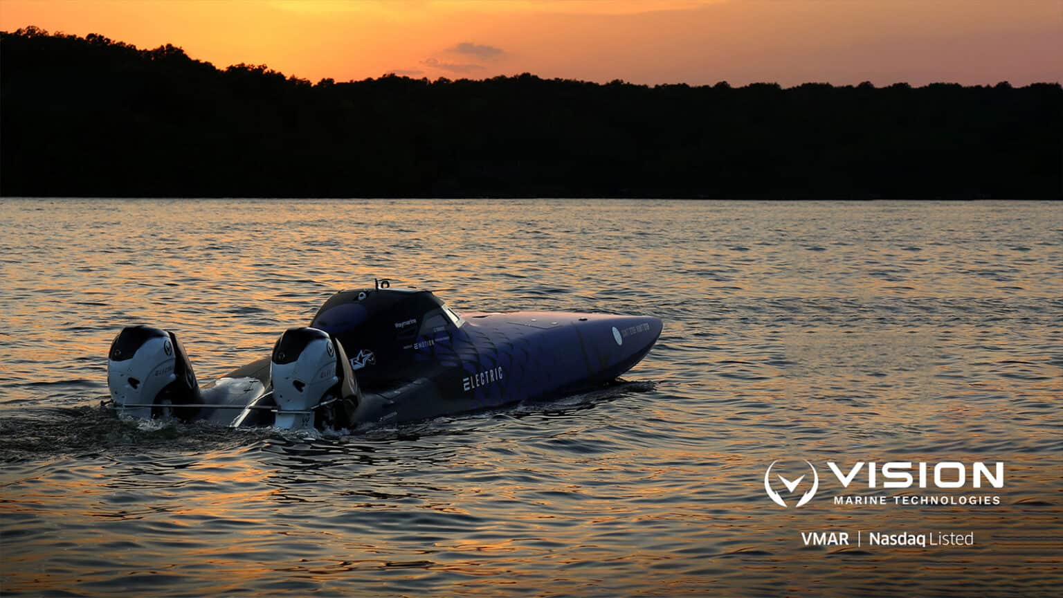 Vision Marine Sets Epic Speed Record and Shares New Recreation e-Boat