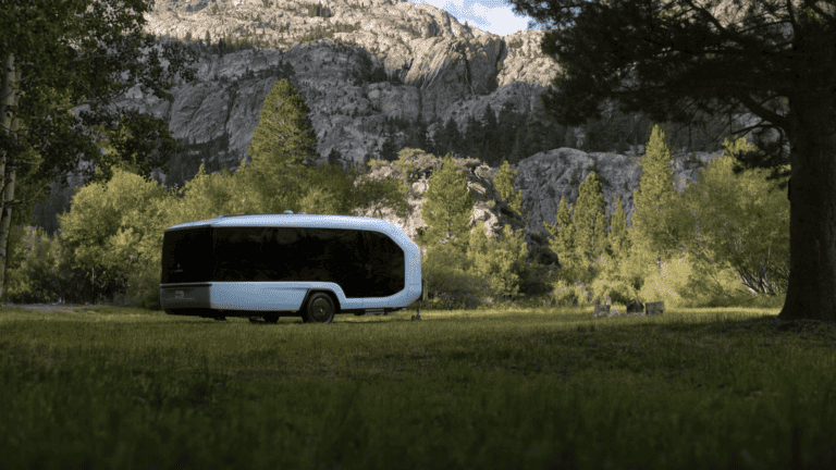 The Pebble Flow Electric RV with 7-Day Off-Grid Capability