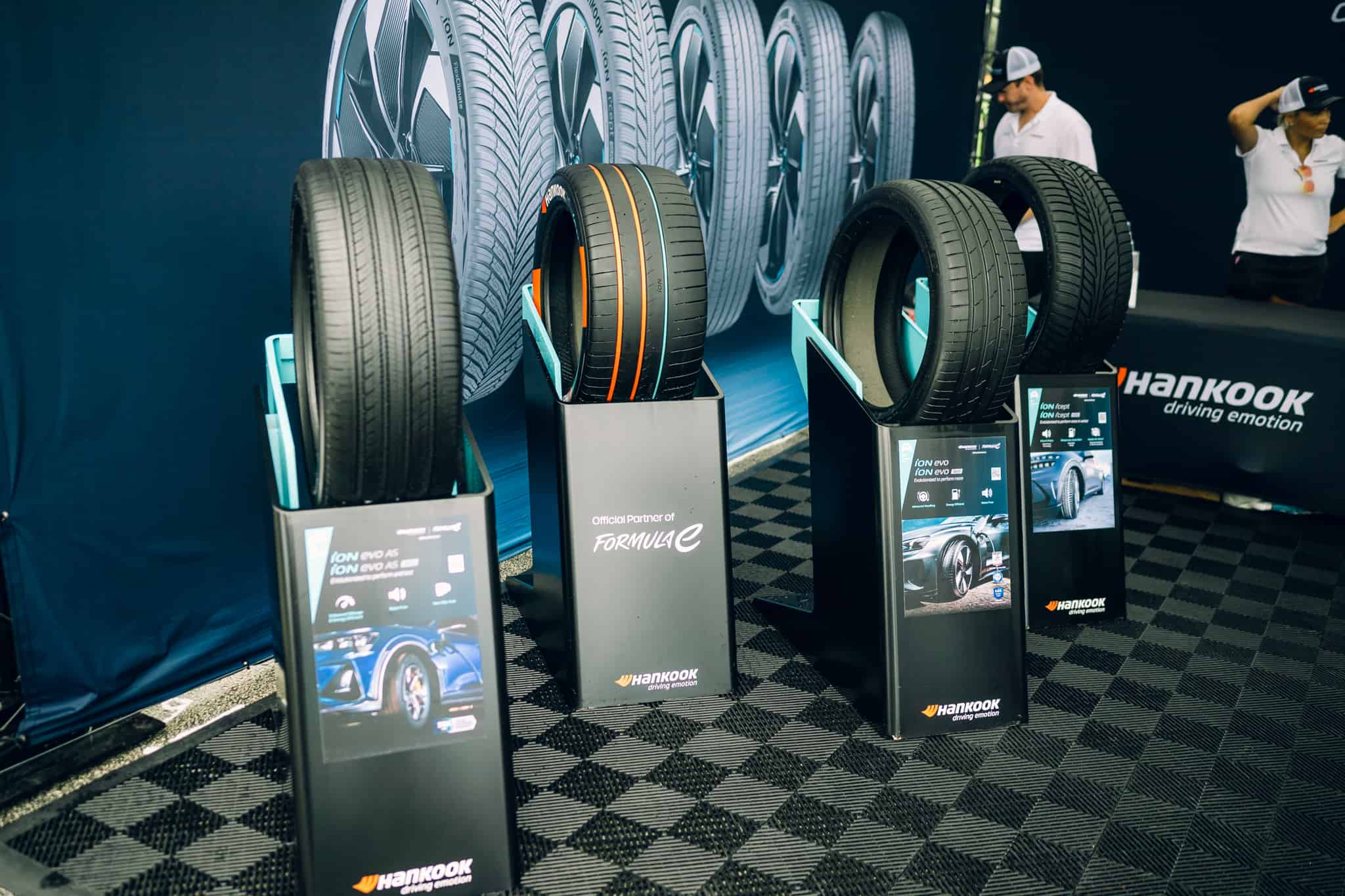 Hankook iON EV Tires Take Center Stage at Electrify Expo, Alongside Demo District Sponsorship