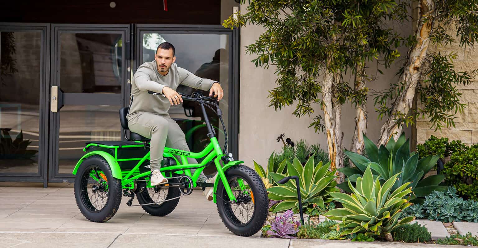 Addmotor Arisetan II M-360 Semi-Recumbent Electric Trike: Comfort ...