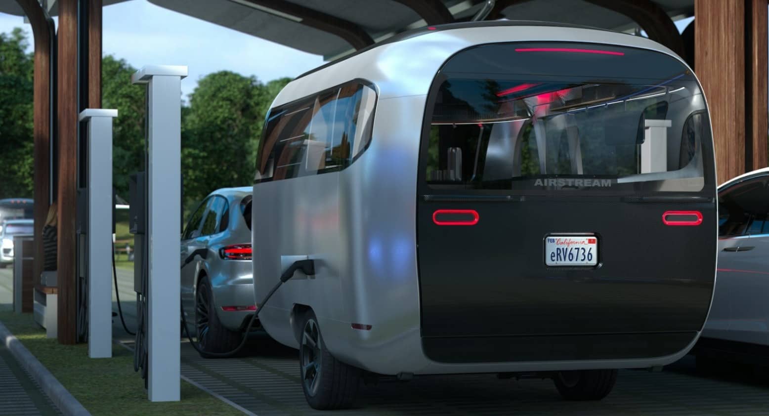 THOR Industries Unveils EV Charging Station Concept for Electric RVs