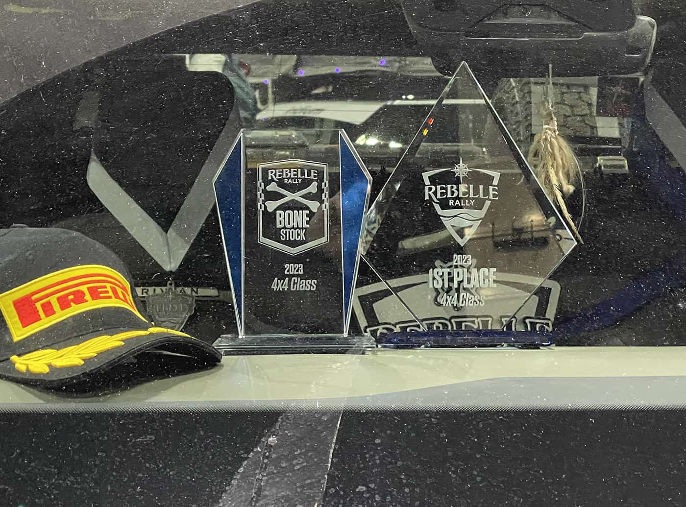 Rebelle Rally Victory in a Stock Electric Rivian R1T Truck