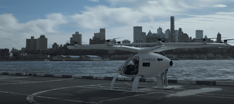 Volocopter Takes First Flight Test in New York City