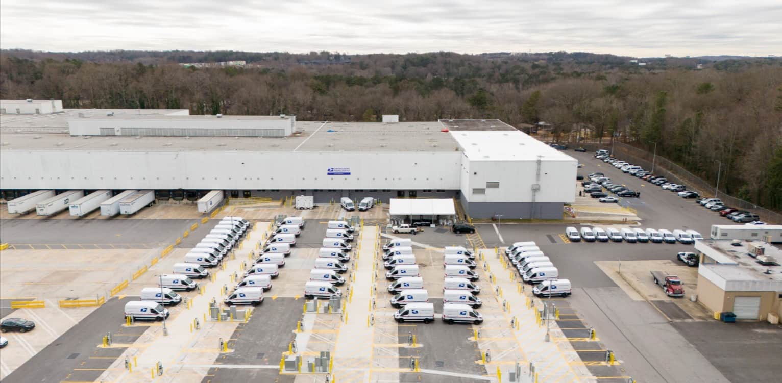 USPS Unveils First Charging Stations, Ford EVs; Canoo Supplying LDV 190s