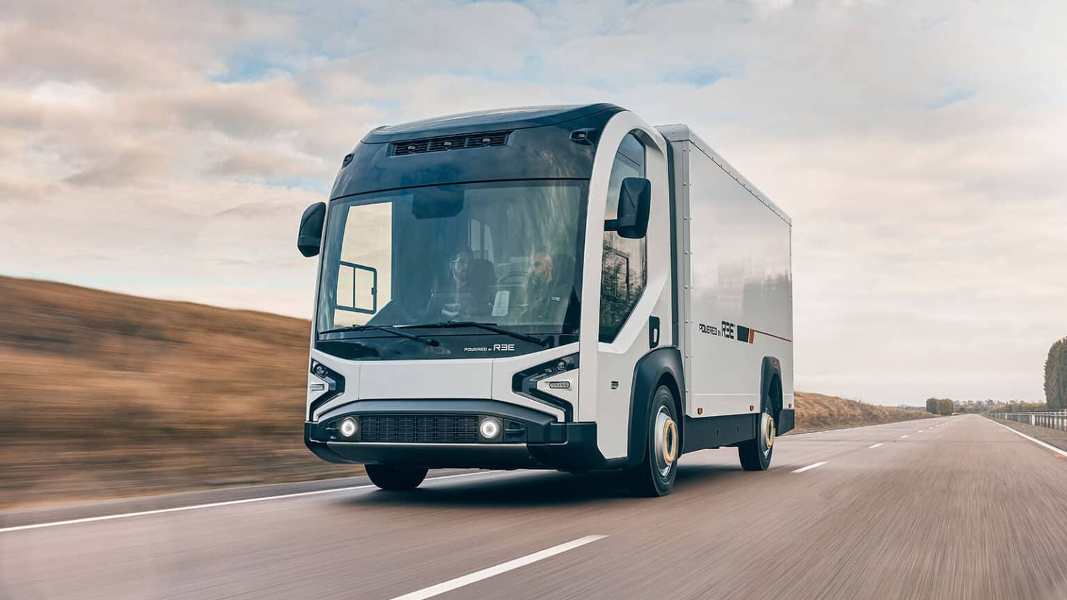 REE Automotive P7-C Electric Commercial Truck Hits the Road