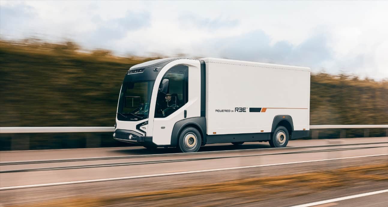 REE Automotive P7-C Electric Commercial Truck Hits the Road