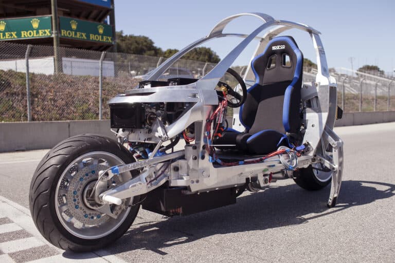 Meet the New Self-Balancing, Fully-Enclosed Electric Motorcycle
