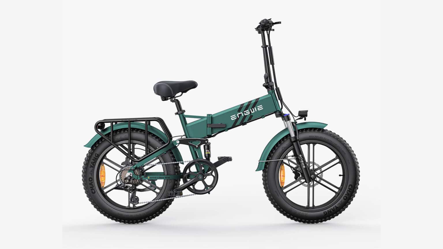 Explore with the Engwe Engine Pro 2.0 Electric Folding Bike: 1200W ...