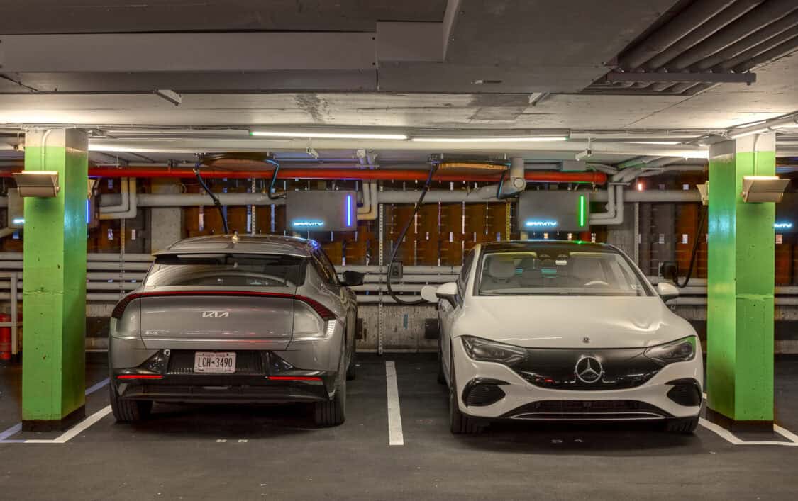 The Gravity EV Charging Center in Midtown Manhattan is Fast, Charges ...