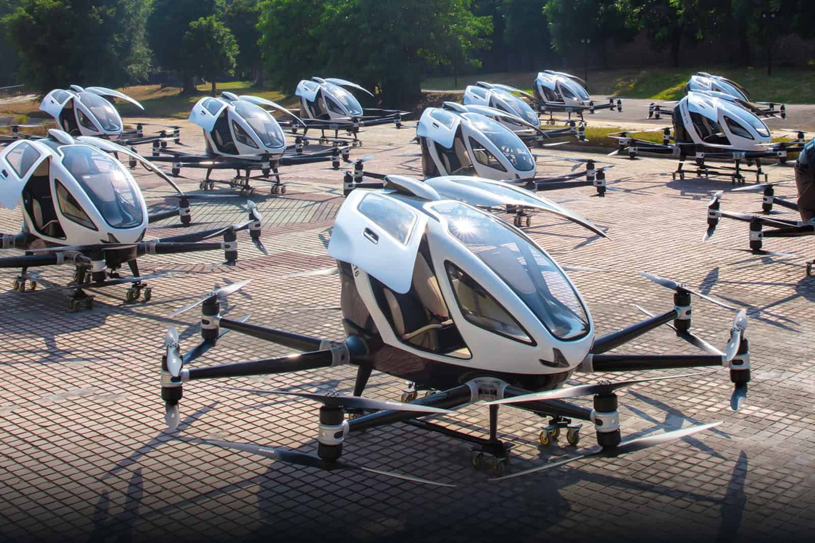 EHang Makes History with First Passenger-Carrying eVTOL Demo Flight in Abu Dhabi