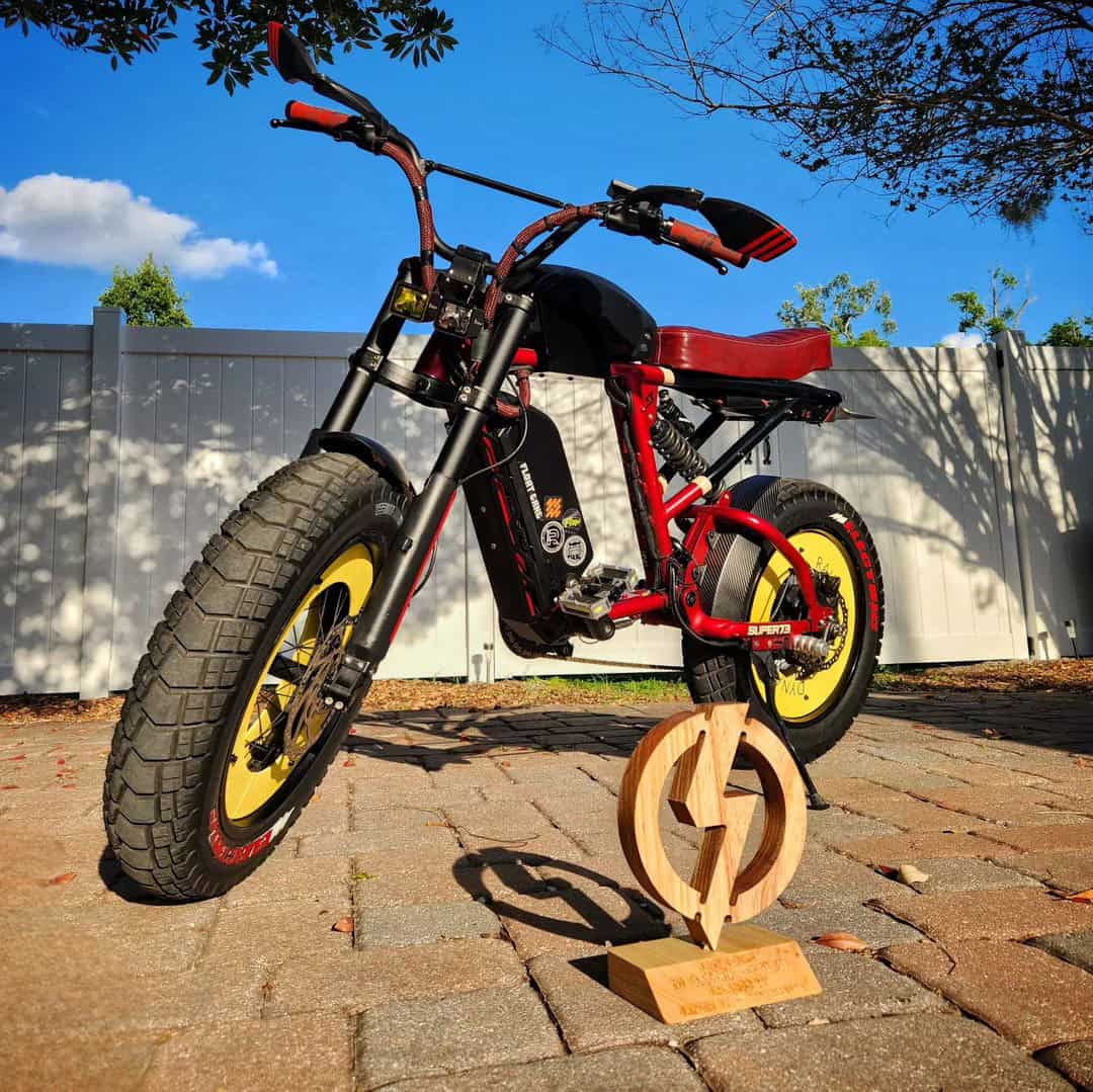 How One Man’s Custom Super73 Electric Bike Stole the Show