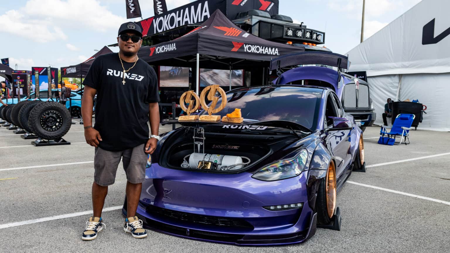 William Madayag's Award-Winning Tesla Model 3 Dominates Electrify ...