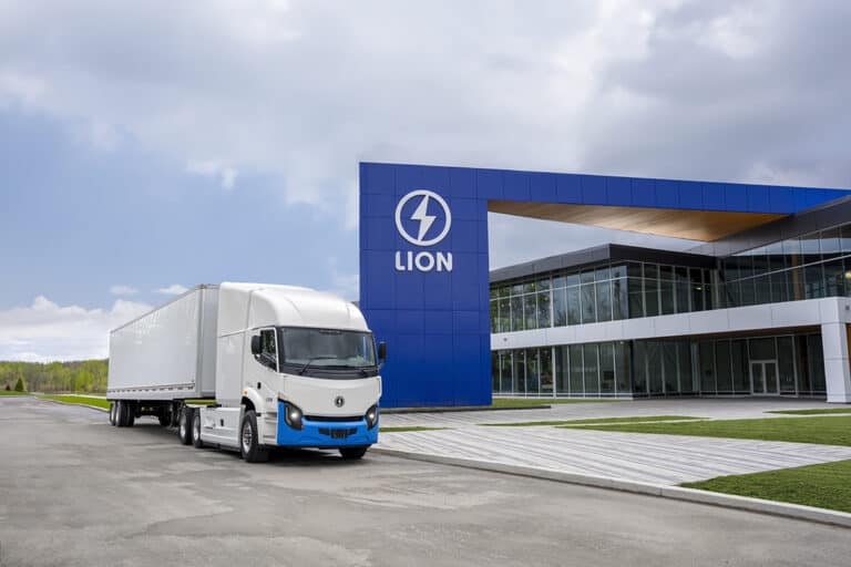 Lion Electric Unveils Impressive Lion8 All-Electric Class 8 Commercial Truck