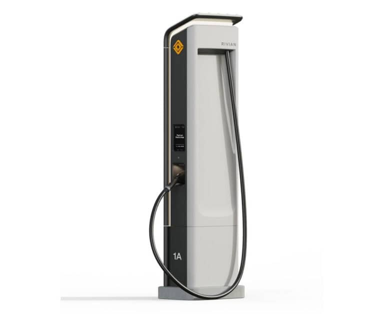 Rivian Announces a Next-Gen Charging Network Prototype Open to All EVs