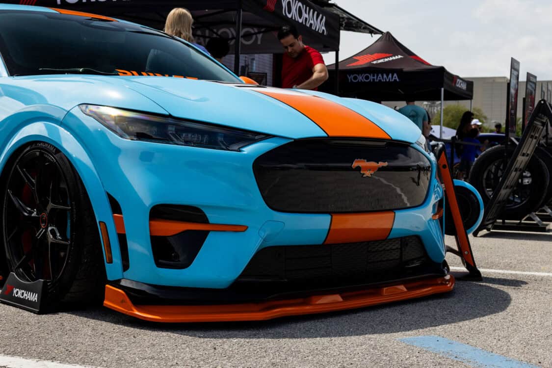 Customizing the Ford Mustang Mach-E GT: Jason Halvorsen's Gulf Oil ...