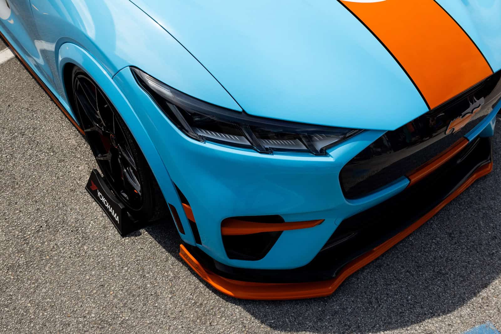 Customizing the Ford Mustang Mach-E GT: Jason Halvorsen's Gulf Oil ...