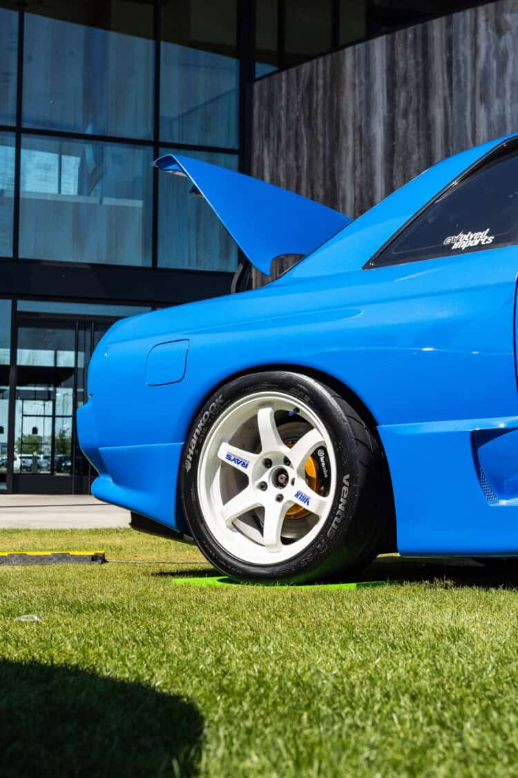The Electrified Godzilla: Tesla Swapped Nissan Skyline GTR R32 by the ...