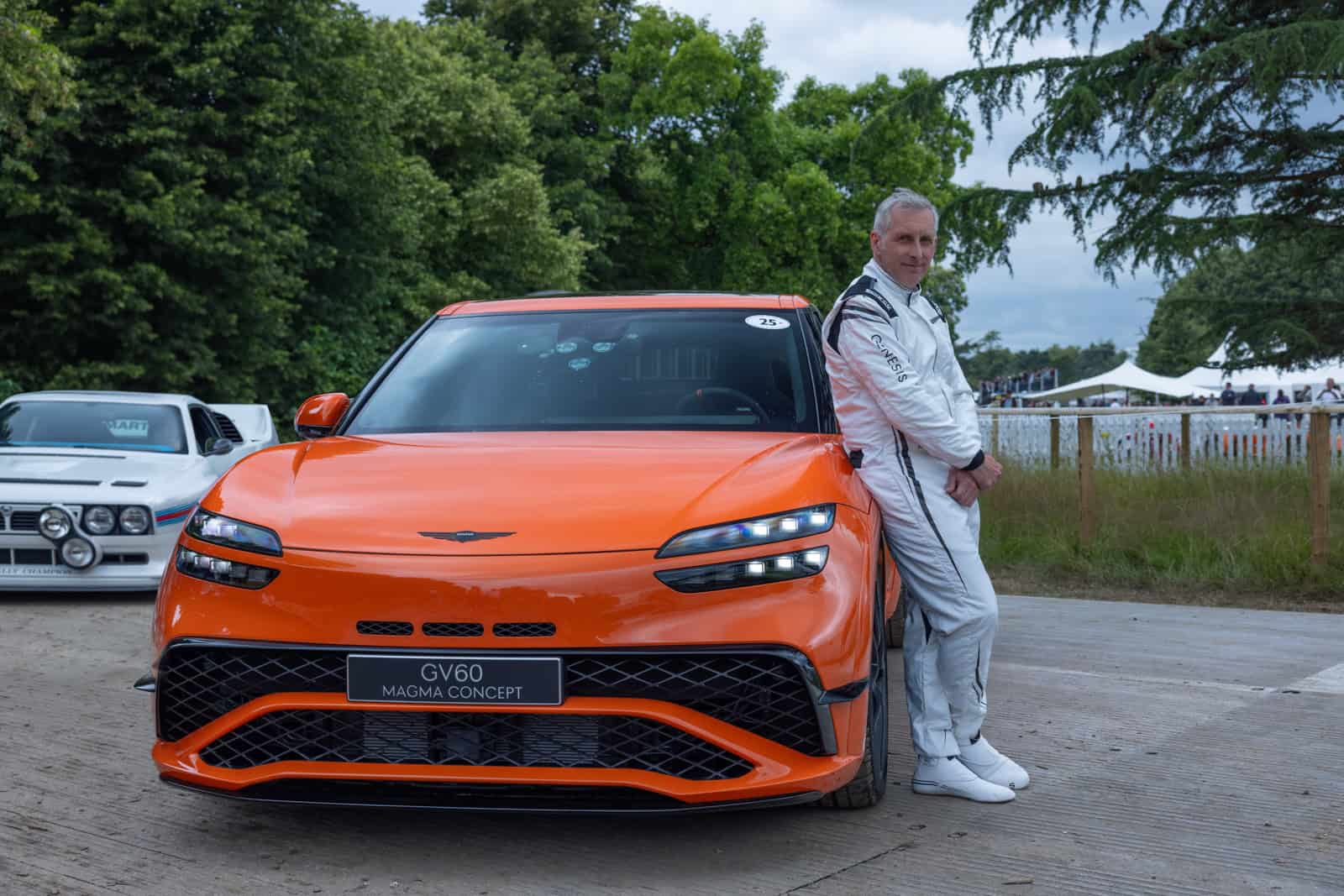 Genesis GV60 Magma Concept Wins at Goodwood, Sets Stage for 2025 European Debut