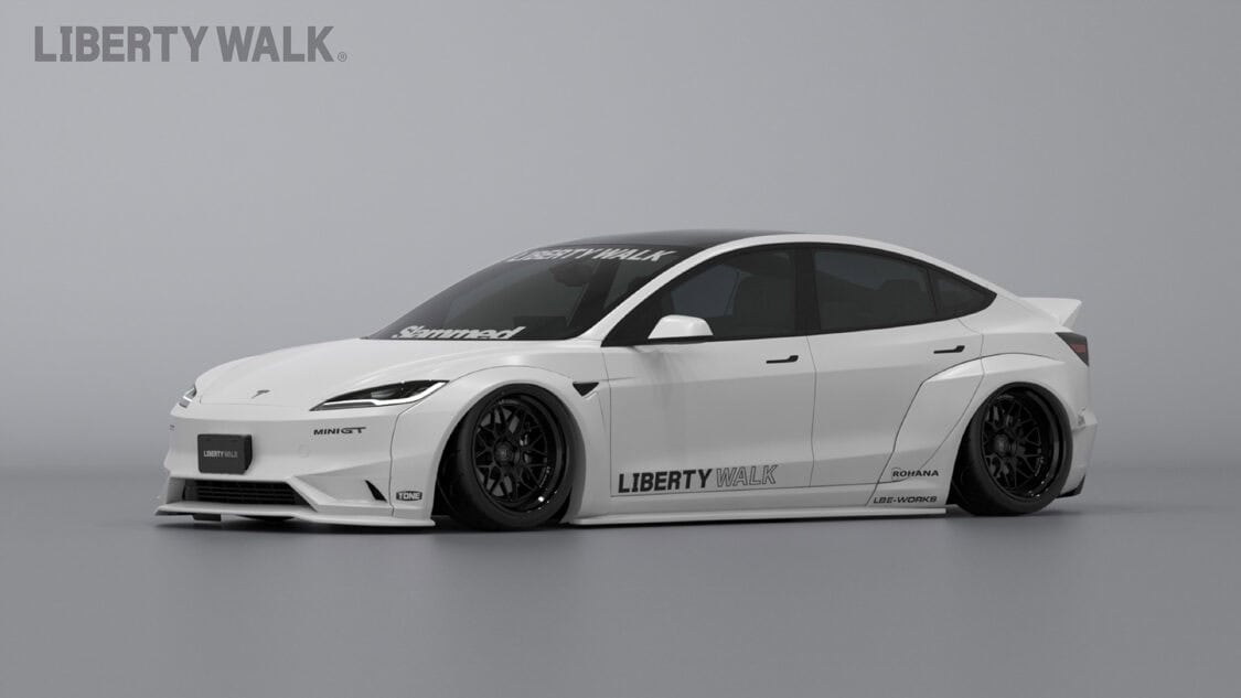 Unveiling LB E WORKS' JDM-Inspired Body Kit for the 2024 Tesla Model 3 ...