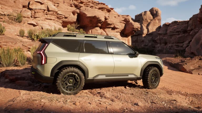 Kia Custom EV9 and PV5 EV Concepts Steal the SEMA Show