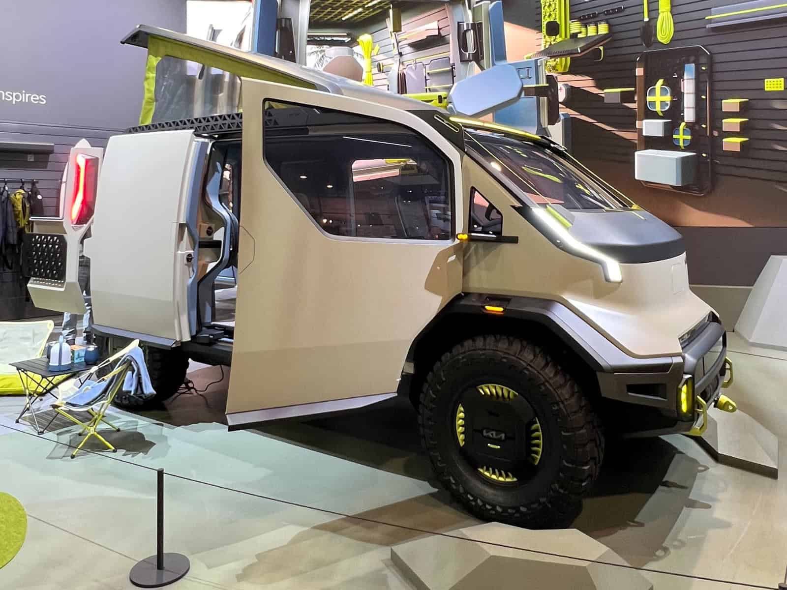 Kia Custom EV9 and PV5 EV Concepts Steal the SEMA Show